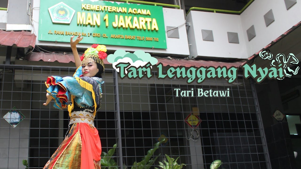 Intan Ramadhani Tari Lenggang Nyai | MAN 1 Jakarta | Festival Literasi ...