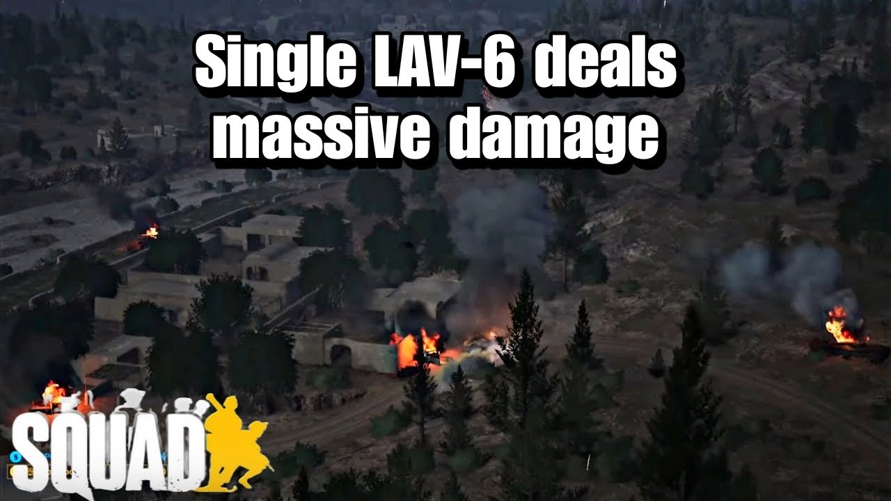 Single LAV-6 deals massive destruction to insurgents vehicles - YouTube