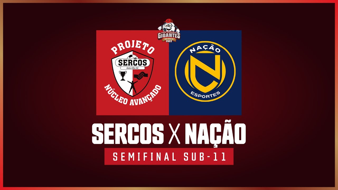 Projeto Sercos 0x1 Nação • SUB-11 // SEMIFINAL • AO VIVO - YouTube