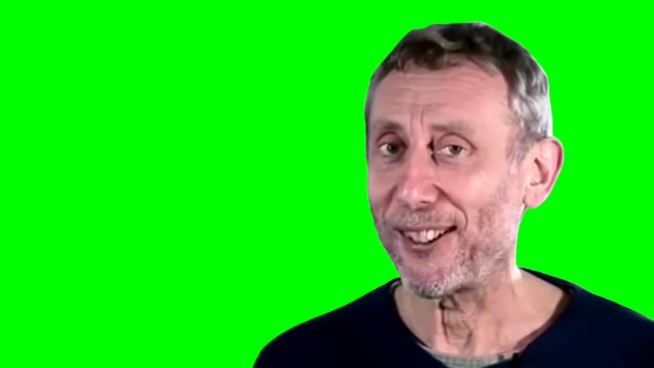 Old man saying nice green screen - YouTube
