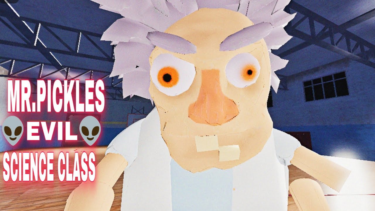 MR.PICKLES EVIL SCIENCE CLASS! (OBBY) Walkthrough no death [4K ...