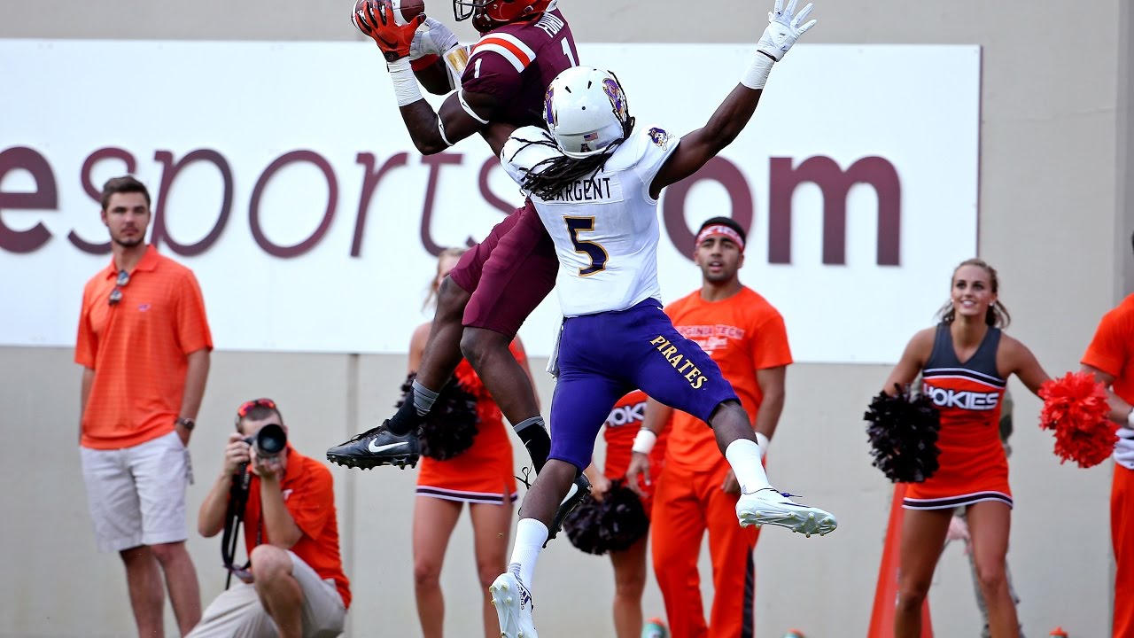 WR Isaiah Ford vs East Carolina 2016 - YouTube