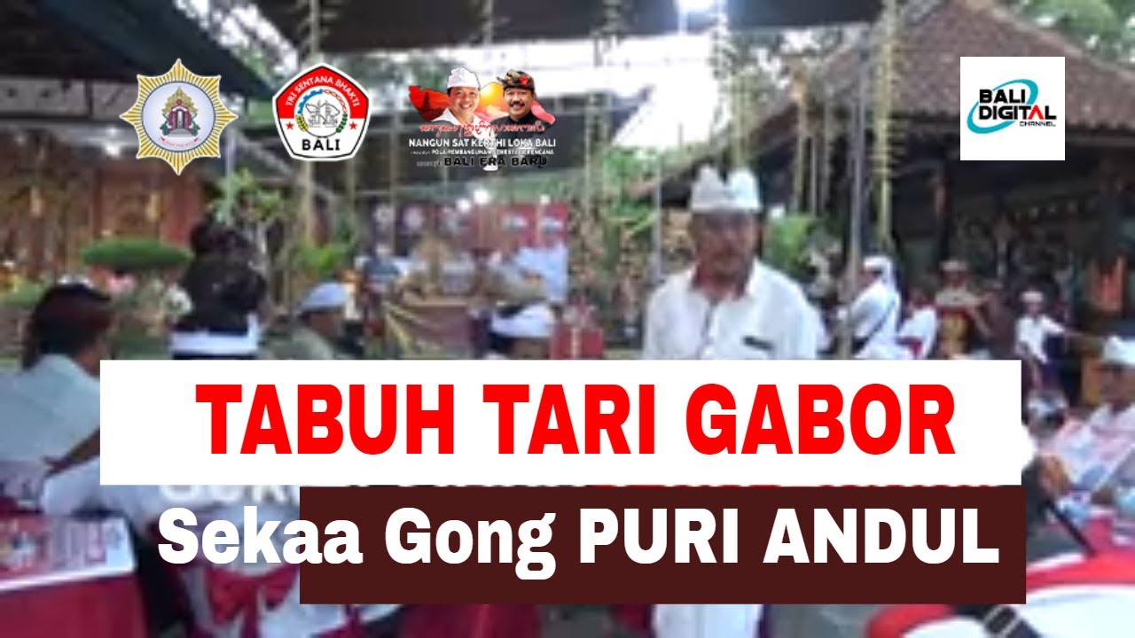 Baru! Tabuh Tari Gabor Sekaa Gong Puri Andul Jembrana, video#1 - YouTube