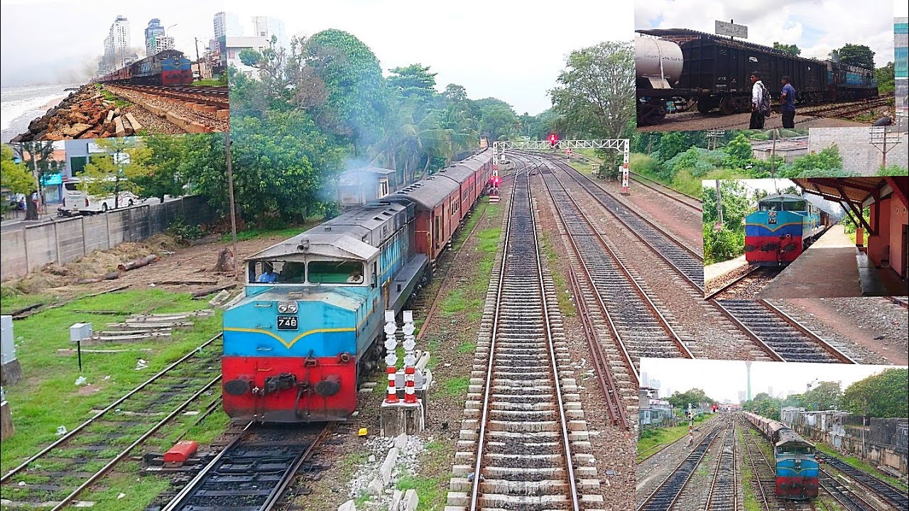 class m4 locomotive in sri lanka 🇱🇰 | canadian alco mx620 🚂 | trains in sri lanka | train vlog ...