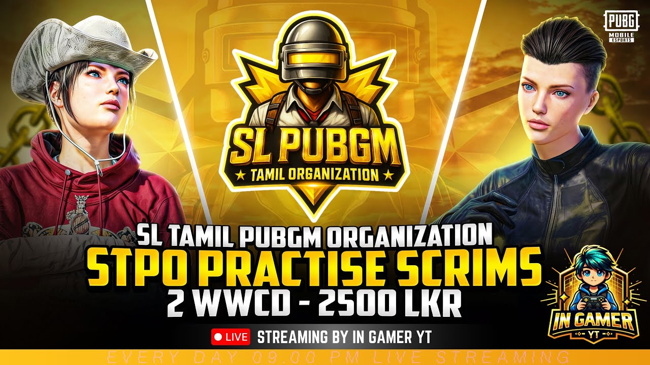PUBG TAMIL ROOM MATCH STPO SCRIMS RUSH GAMEPLAY | TAMIL STREAMING JUN ...