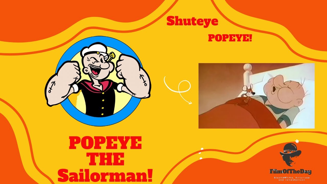 POPEYE THE SAILOR MAN: Shuteye Popeye (1952) - YouTube