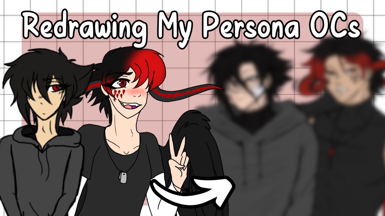 Redesigning My Persona 5 Ocs - YouTube