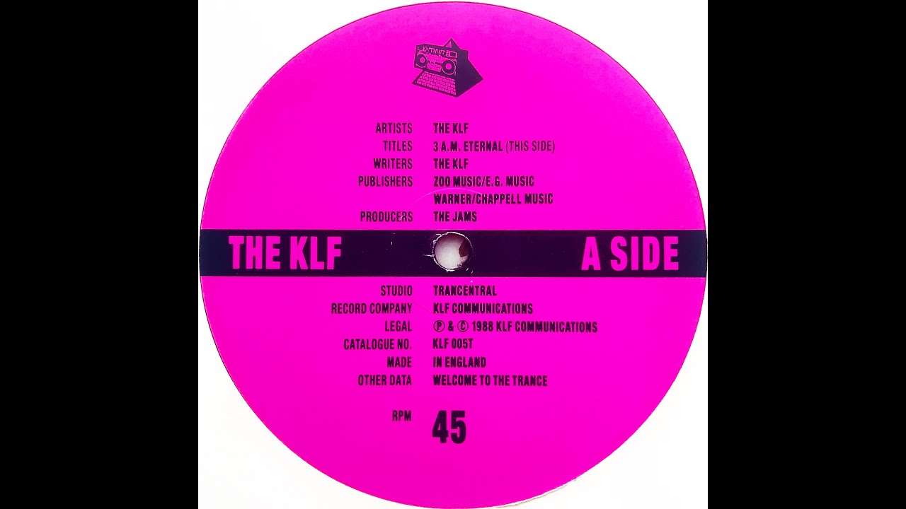 The KLF • 3 A.M. Eternal (Break For Love) (1989) - YouTube