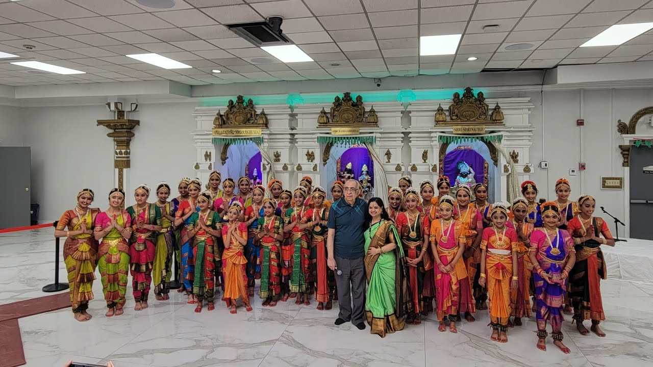 Nadopaasana (Classical Dances) at DFW Hindu Temple in Dallas,Texas on ...
