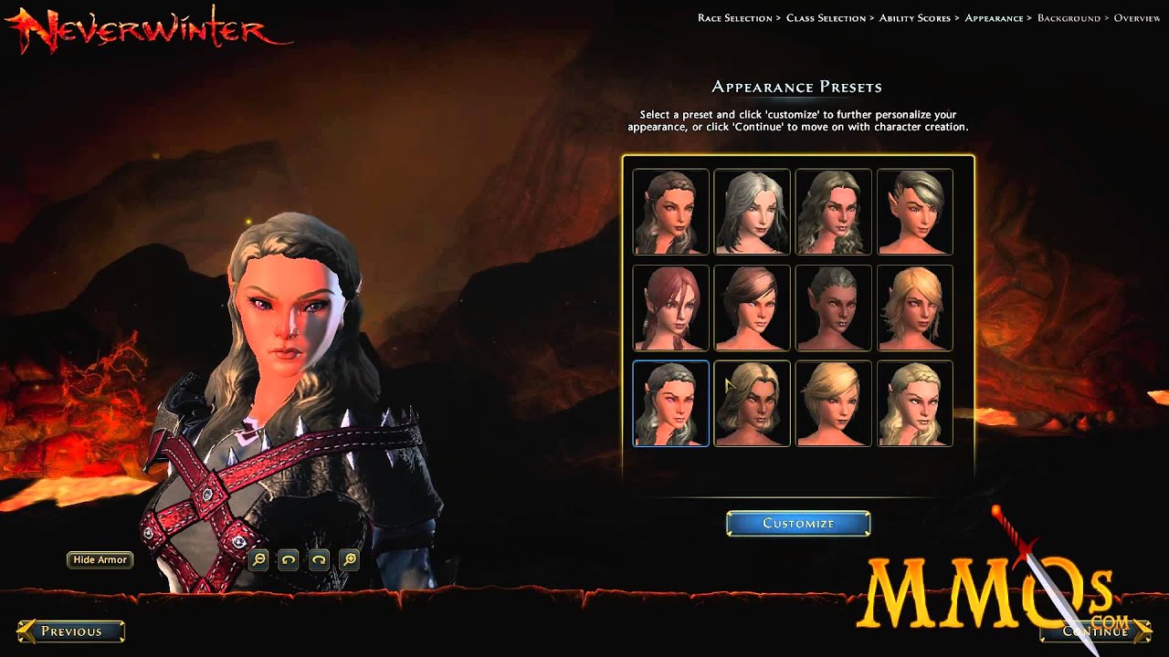 Neverwinter - Character Creation - YouTube
