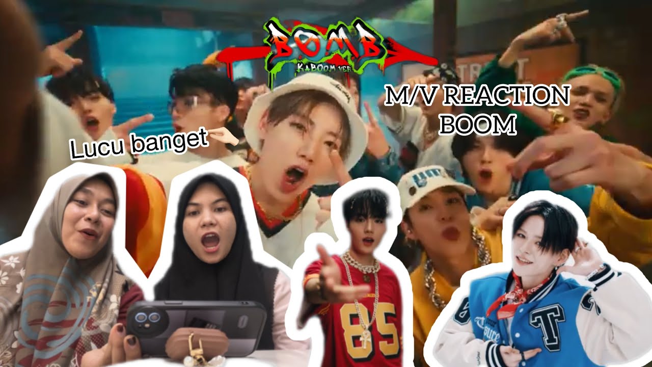 TREASURE "BOOMB" M/V REACTION | kirain wakawaka boom lirik nya😅 - YouTube