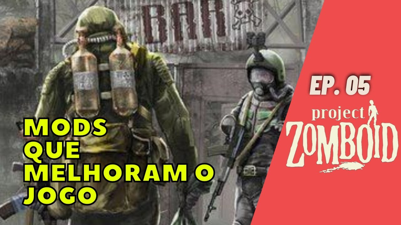 Project Zomboid MODS e a organização da base! NPC MOD 💀 - YouTube
