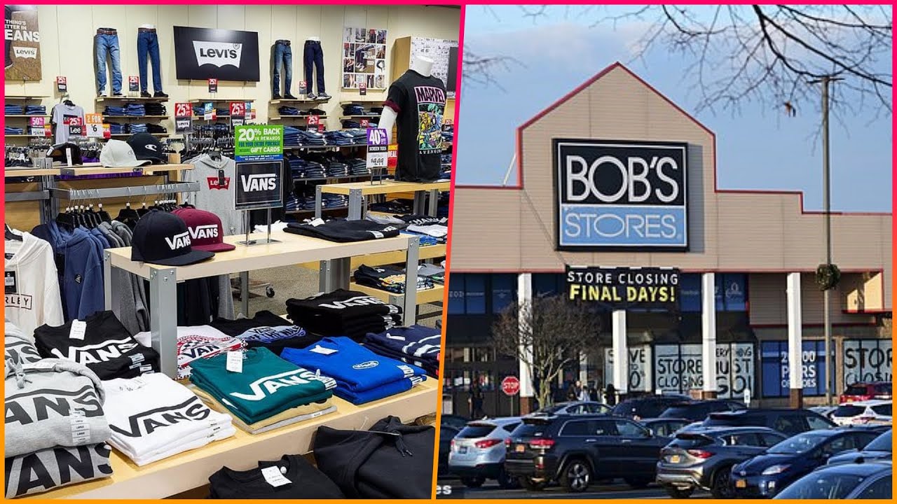 Bob's Stores to close ALL stores a week after filing for - YouTube