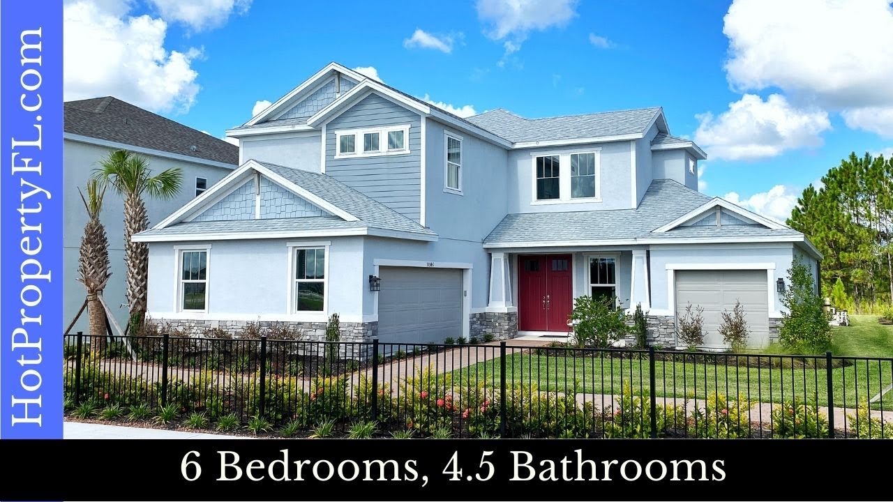 New Model Home Tour | Tampa / Wesley Chapel | Tortola Model by Taylor ...