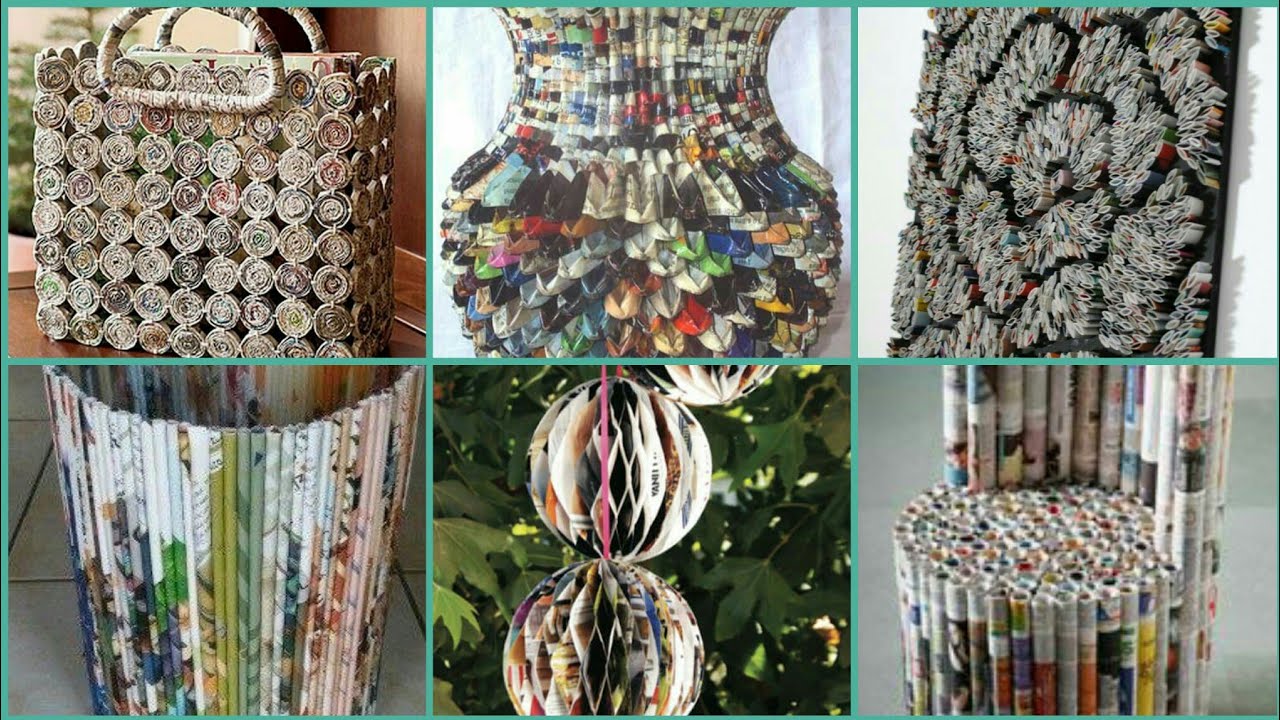 Outstanding old magazine Decore ideas for home decoration - YouTube