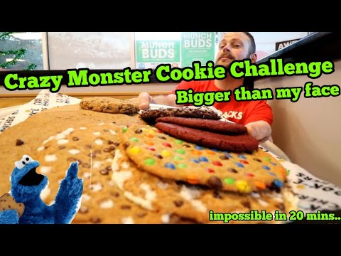 Crazy Cookie Challenge |Man V Food | 20 Mins Isn't Enough Time - YouTube