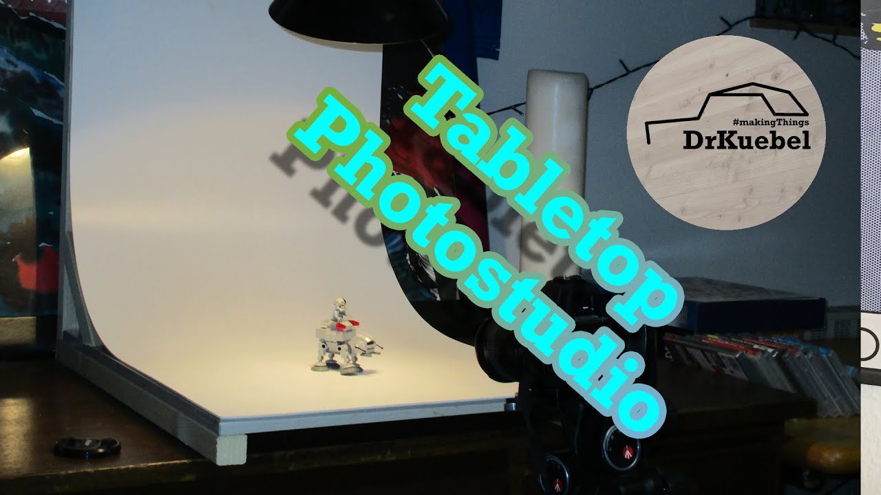 Small DIY Tabletop Photo Studio for few bucks - YouTube