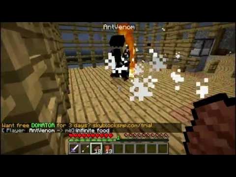 Minecraft-Playing with AntVenom and SkitScape - YouTube