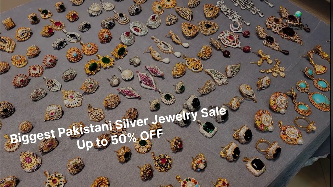 Biggest Pakistani Silver Jewelry Sale – Up to 50% OFF - YouTube