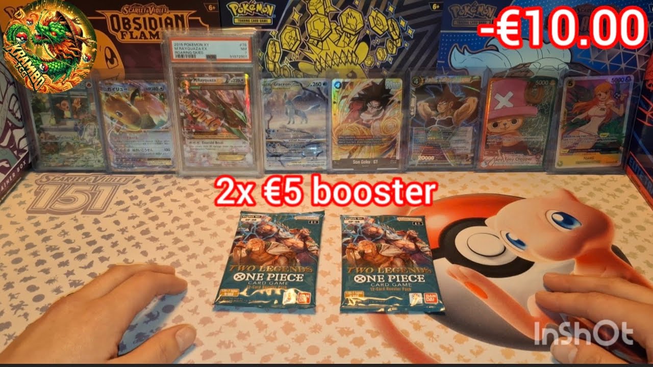 Ep. 6 Opening 2 booster packs of One Piece OP08 two legends - YouTube