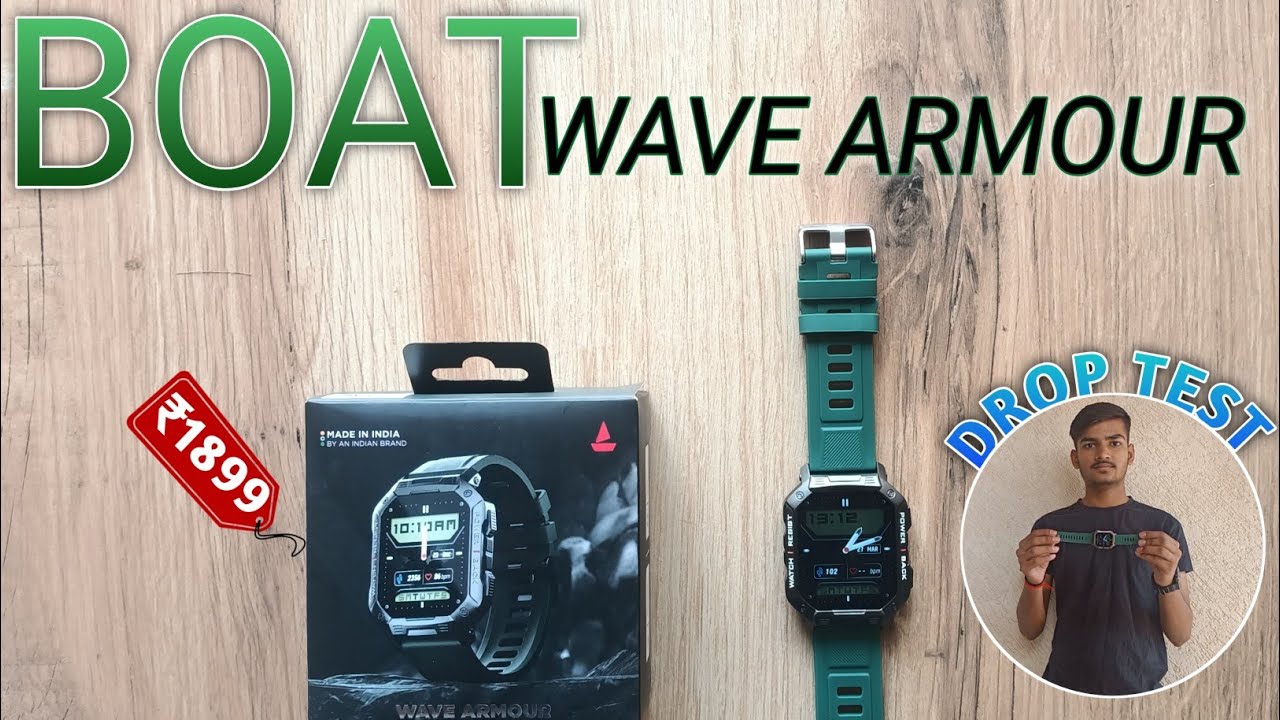 Boat Wave Armour Smartwatch 🔥Unboxing And Review🔥RUGGED SMARTWATCH 🔥 ...