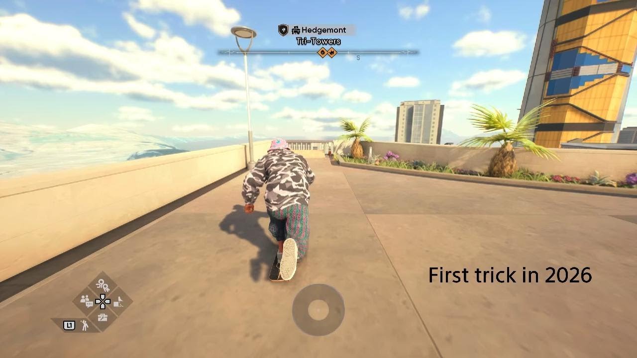 First trick in 2026. - YouTube
