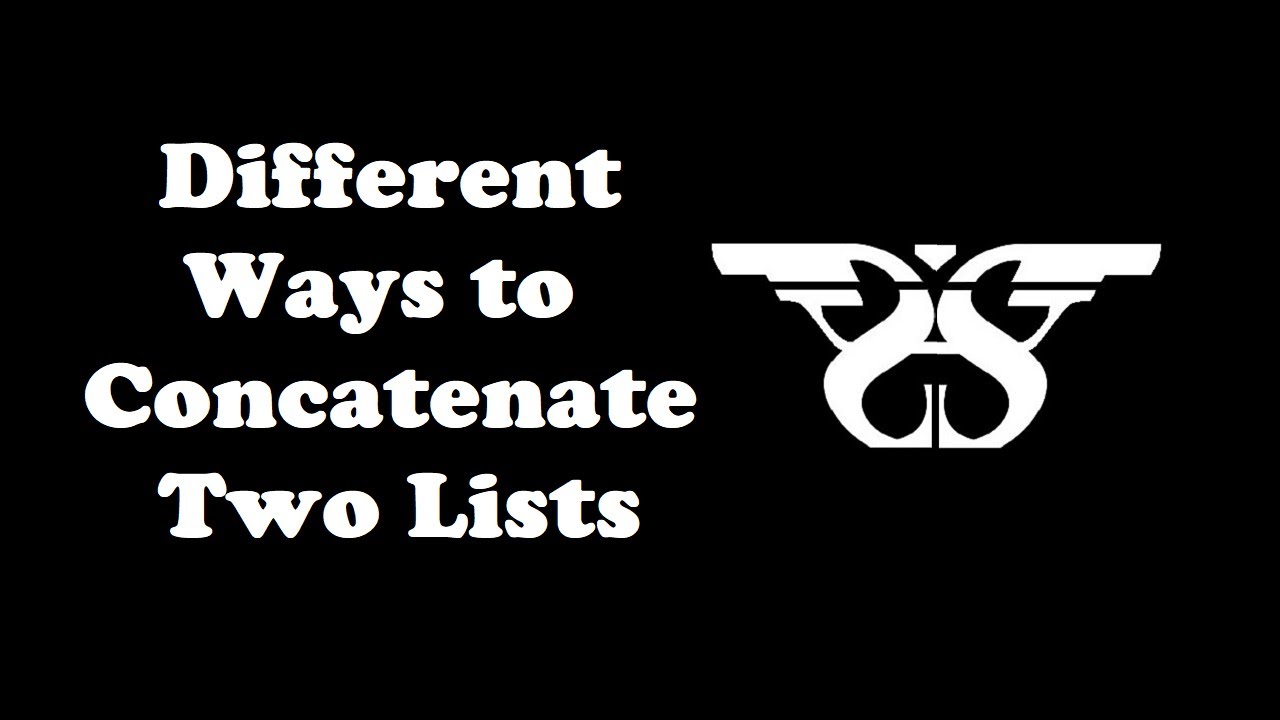 200 How To Concatenate Two Lists In Python With Code Python List 5313