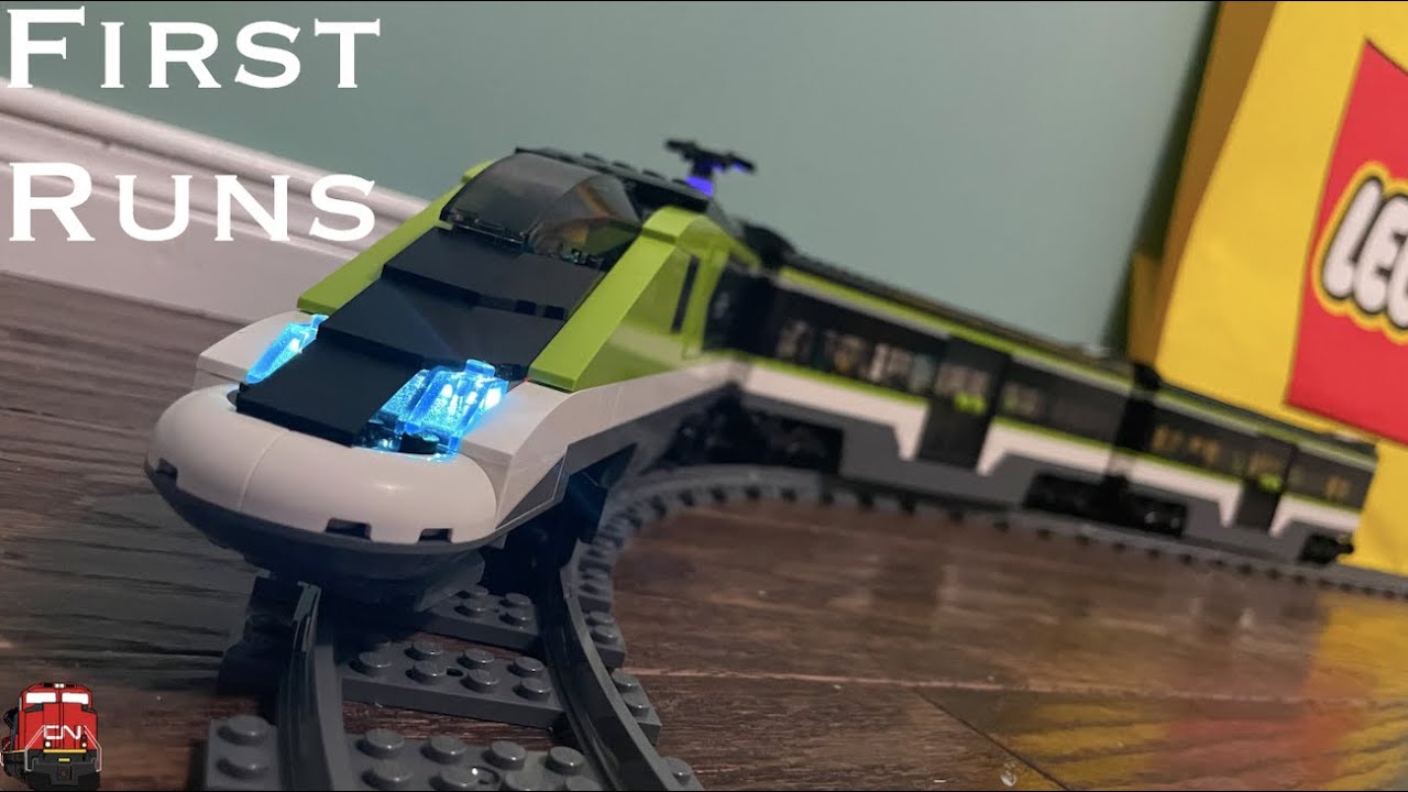 LEGO 60337 Express Passenger Train - First Run - YouTube
