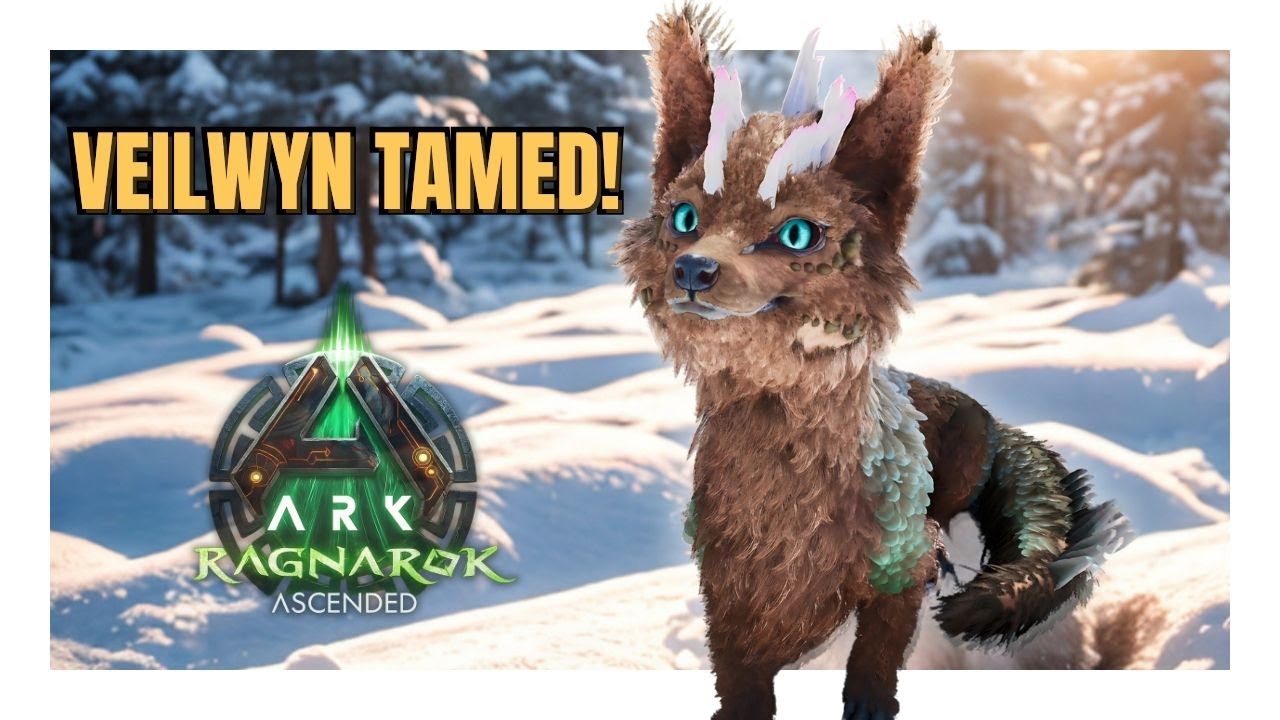 Taming the Veilwyn – The Most Stunning Creature in ARK! [E8] - YouTube