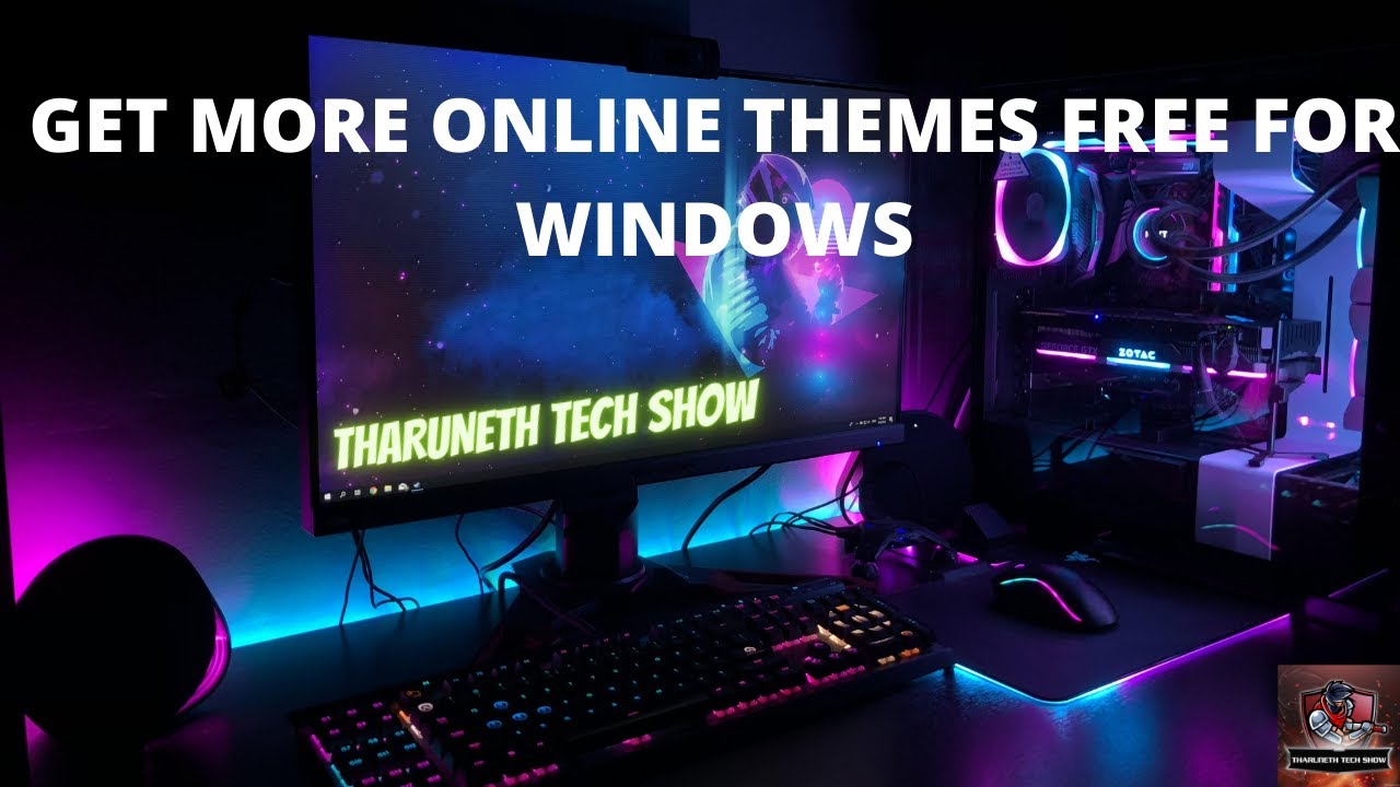 How to download more themes in any windows - YouTube