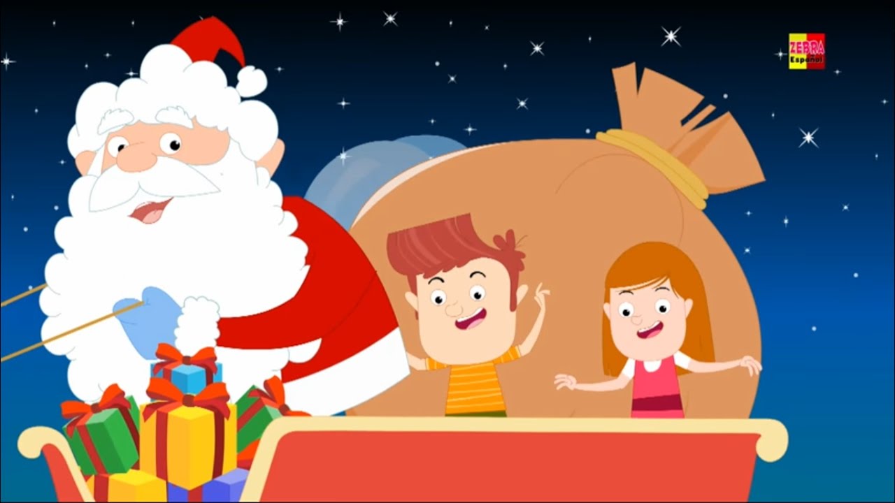 Aquí viene mister santa | Villancicos de navidad | Santa Claus Song ...
