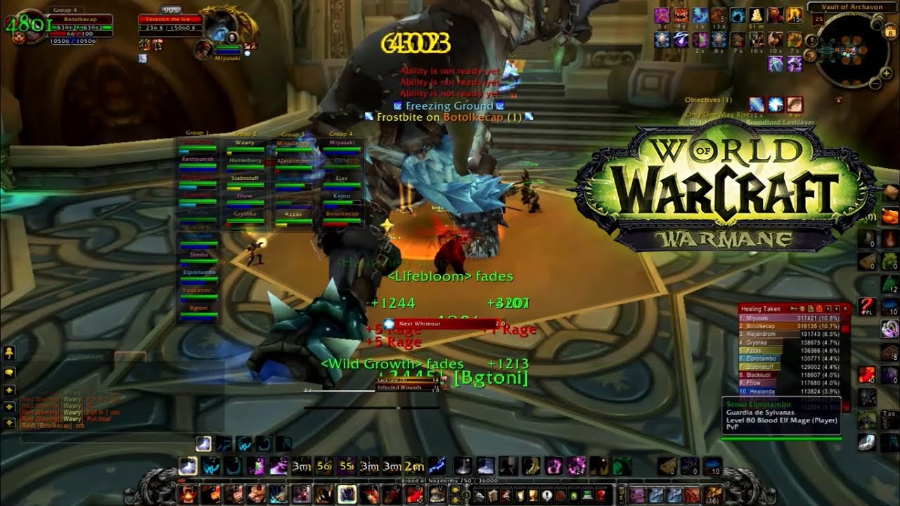 VOA 25 MAN (VAULT OF ARCHAVON) AS DRUID HEAL (RESORATION) - WORLD OF ...