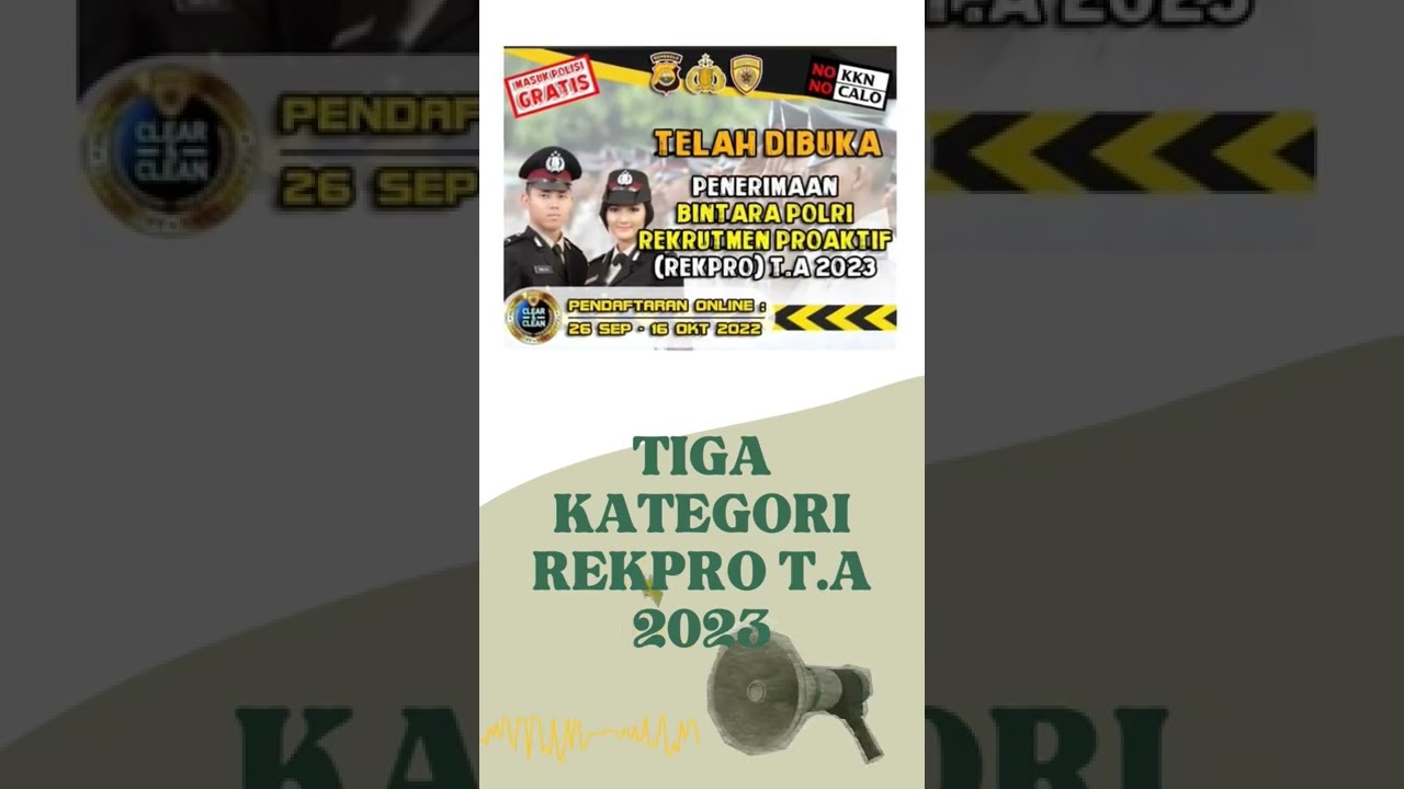 Bintara Polri Rekpro 2023 #shorts #bintara #bintarapolri #polri - YouTube