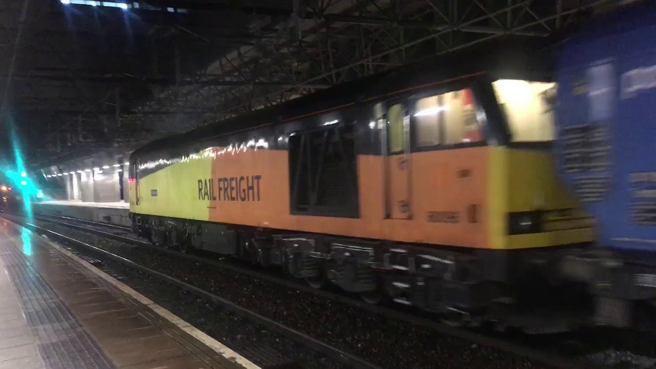 Class 60096 Drax phrase @ Manchester Victoria 9/11/2019 - YouTube