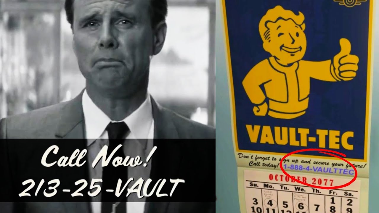 Calling the Vault-Tec Numbers from the Fallout TV Show and Fallout 4 ...