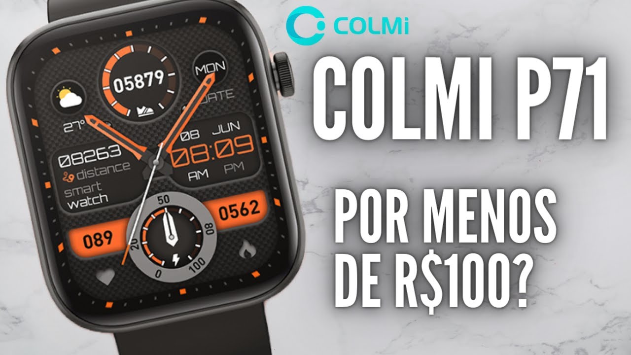 NOVO Colmi P71! Por menos de R$100?? faz ligação e com um ótimo sensor ...