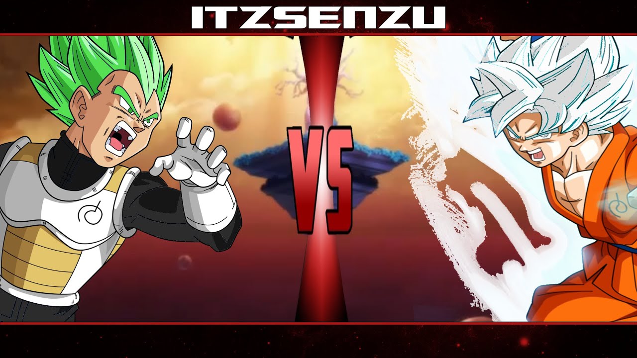 Xenoverse Mods: Vegeta Super Saiyan Green Vs Goku Super Saiyan White ...