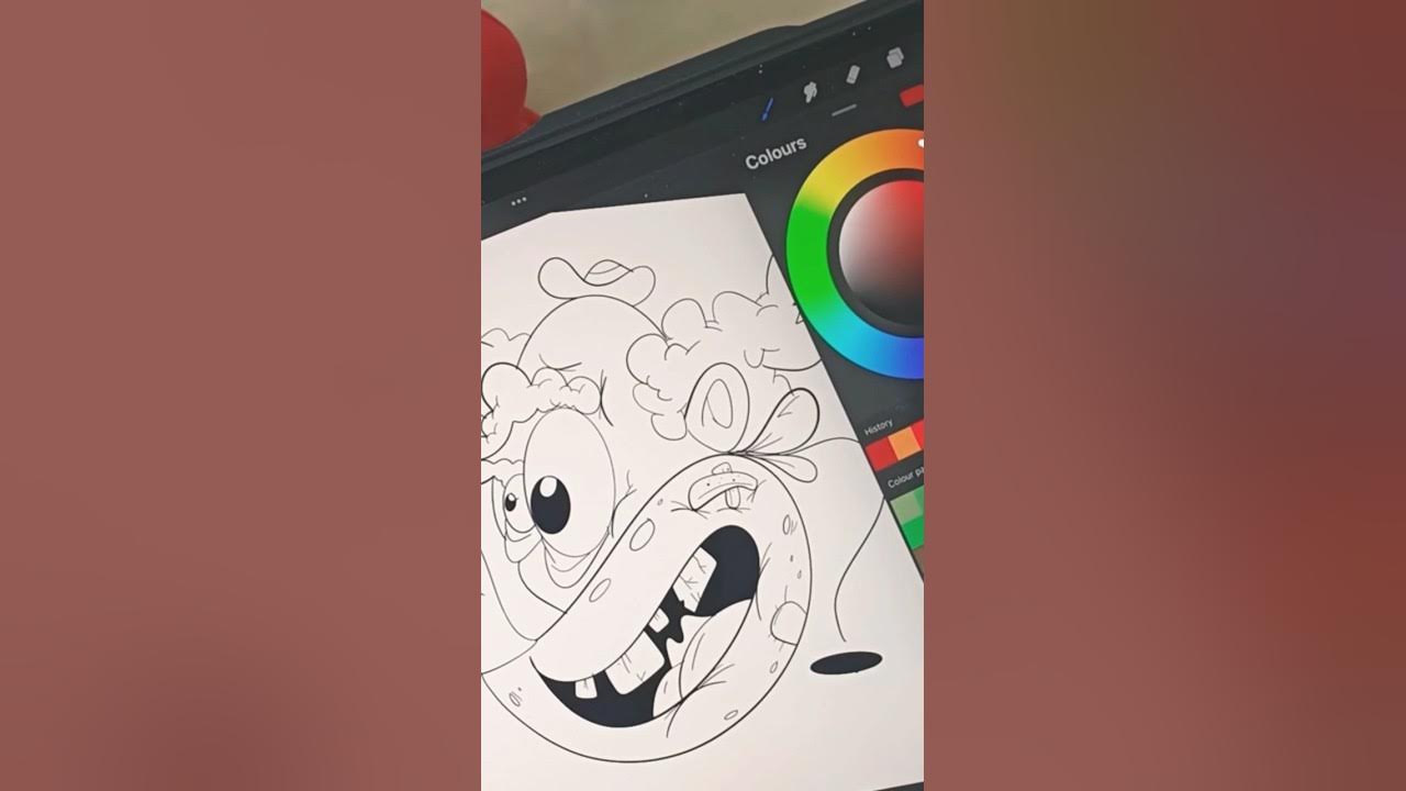 How to set your layers to use the color drop with Procreate 😁🖍️#procreatetips #procreate #colors ...