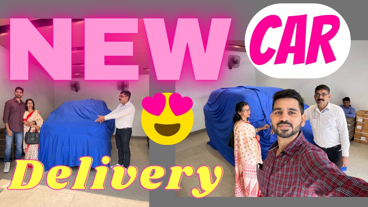 Taking delivery of Our New Car | Suzuki S Presso VXI+ 2023 Har middle ...