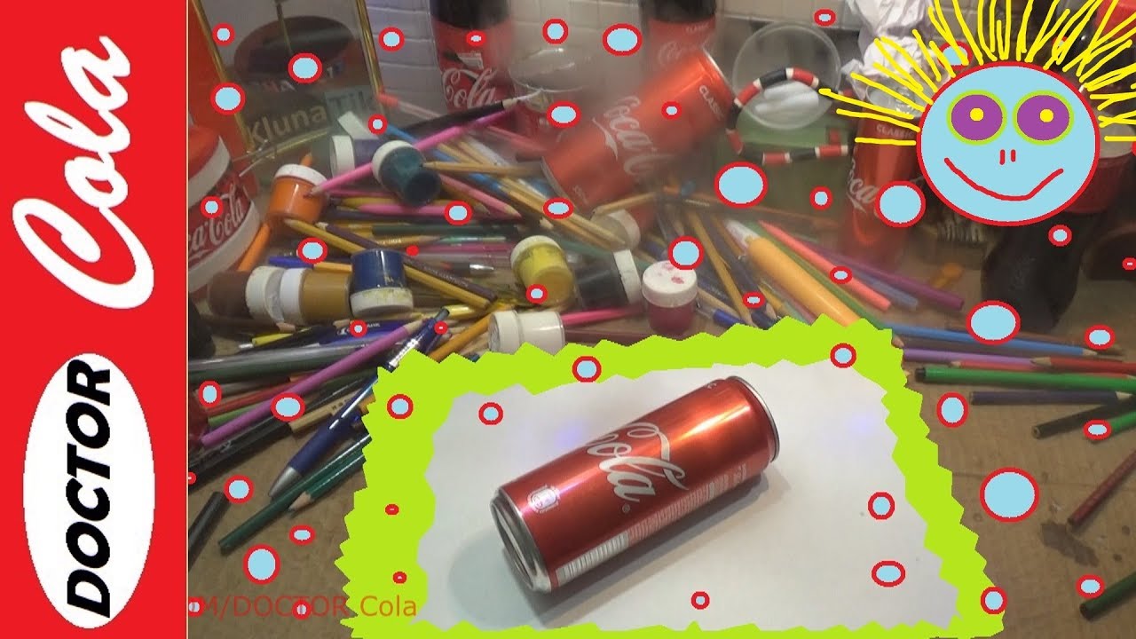 Picture TIN CAN COCA COLA Art Idea - Coca Cola Fashion Model - Handmade ...