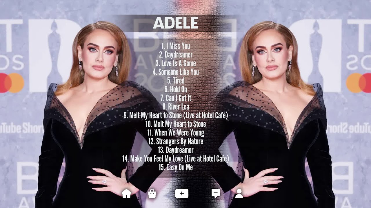 Adele - Greatest Hits ~ Best Songs Music Hits Collection Top 15 Pop ...
