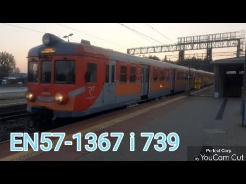EN57-1367 i 739 jako regio Smętowo - Gdynia Chylonia kończy bieg 17.09.2024 - YouTube