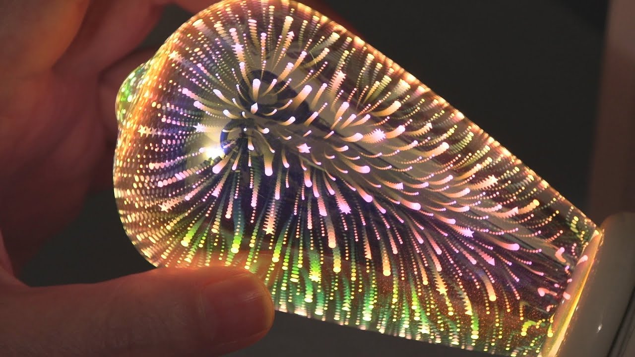 Trippy Fireworks Bulb - YouTube