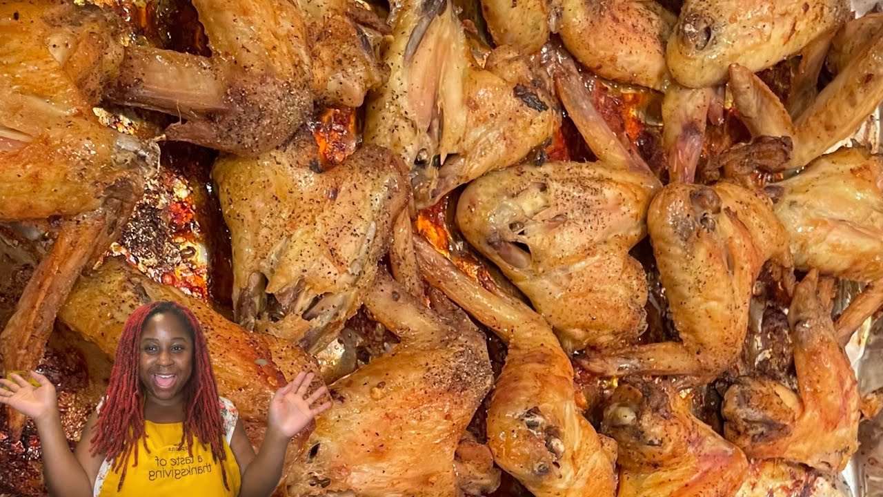 Best Baked Non Breaded Chicken Wings Recipe | Best Food Ever | - YouTube