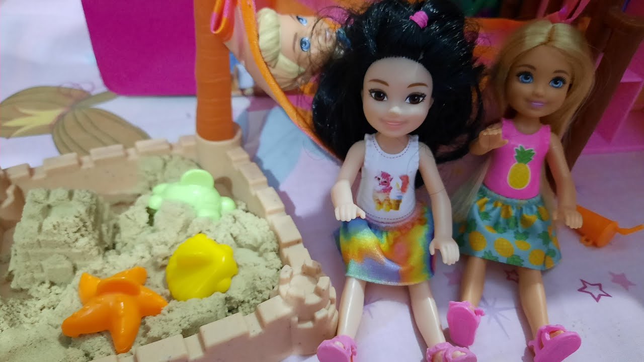 Barbie dreamhouse adventures tiki hut unboxing - YouTube