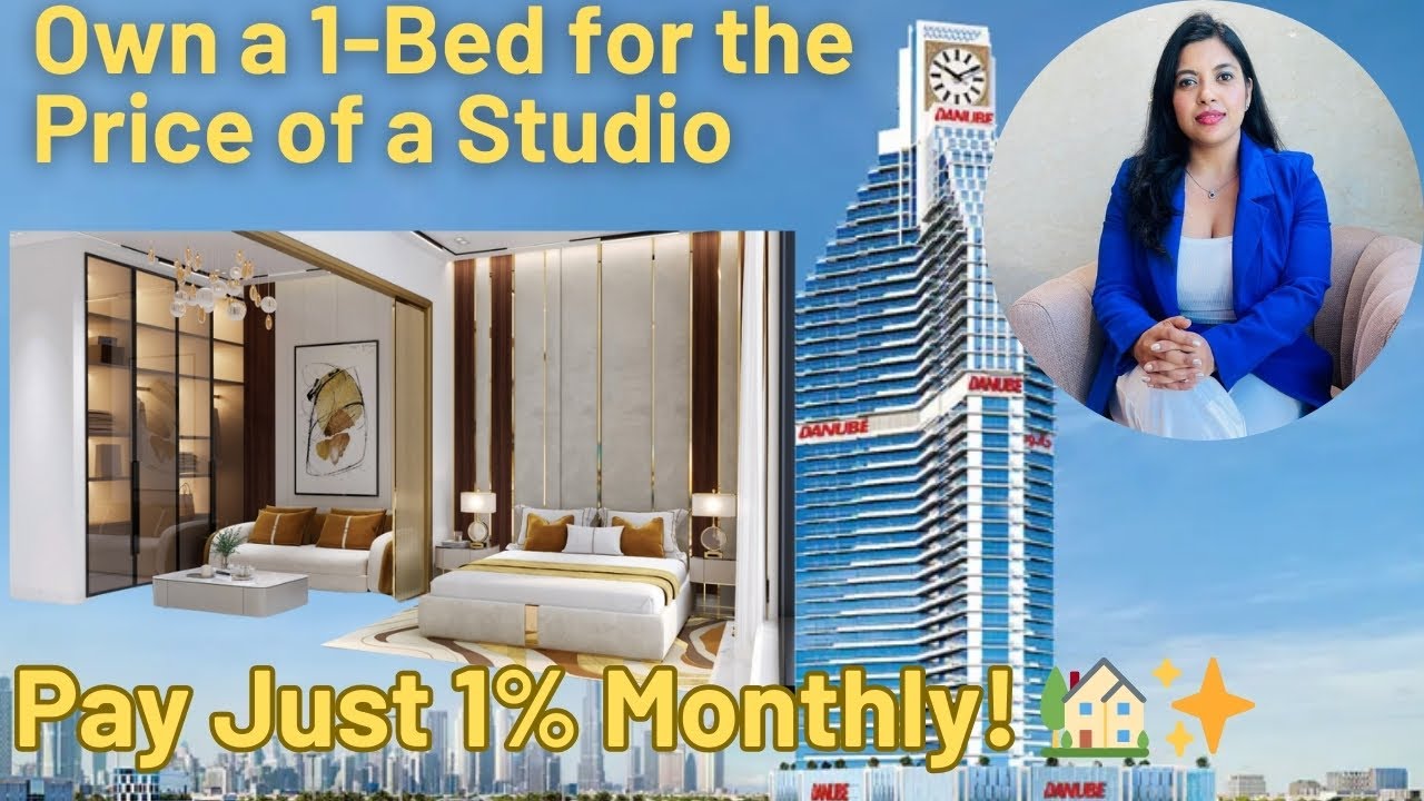 Times by Danube/ 1% monthly payment plan/ buy 1 bed in studio price ...