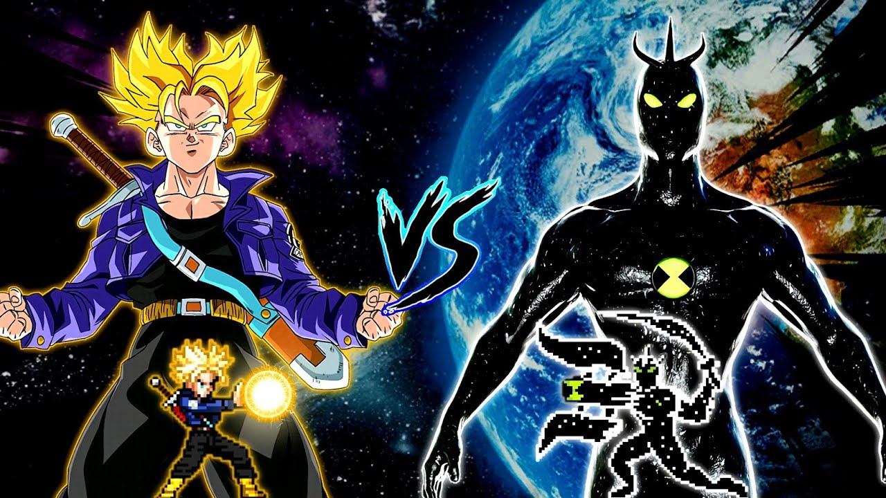 Future Trunks SSJ (Inseph) (New) VS Ben 10 S3 V4 (all form) in Jump ...