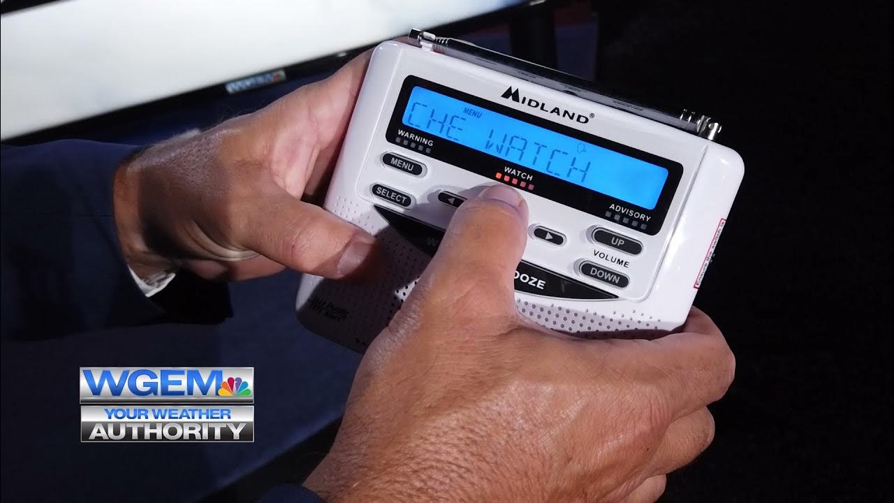 Weather Radio - Editing Events (Step 4) - YouTube