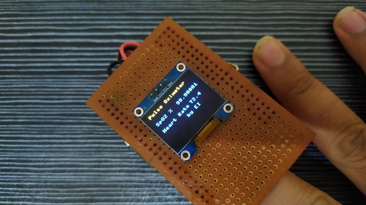 Intelligent Pulse Oxymeter for Covid Patients | DIY Pulse Oxymeter ...