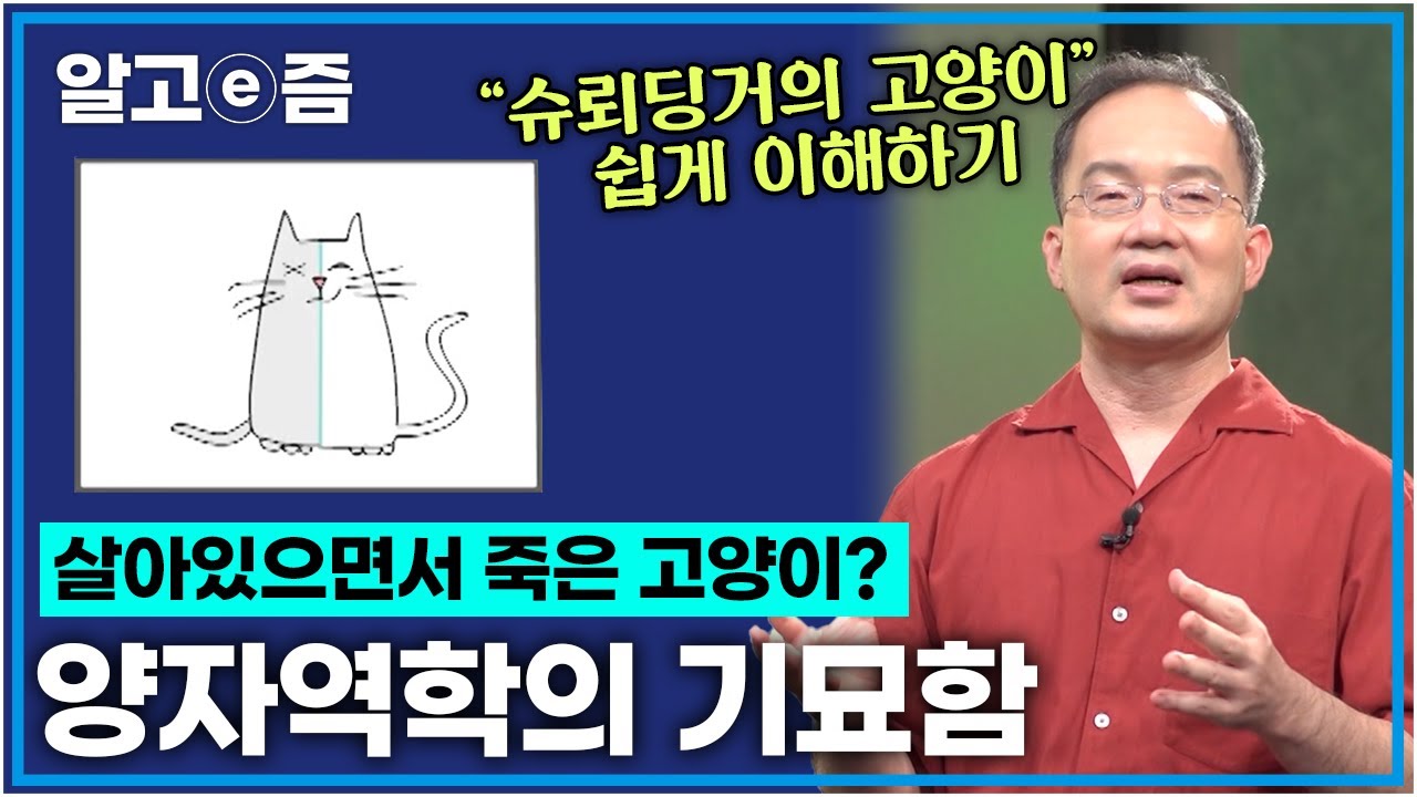 들어는 봤는데 아직도 잘 모르겠다면 꼭 보세요 ‘슈뢰딩거의 고양이로 살펴보는 양자 역학의 ‘중첩│클래스e│알고e즘
